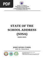 1ST SOSA 2016 Narrative | PDF | Pedagogy | Teaching