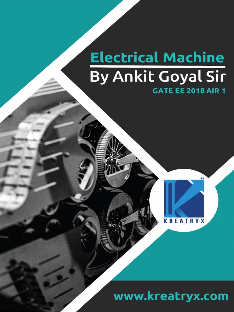 Kretyrx ELECTRICAL Machine Notes | PDF | Transformer | Electric Motor