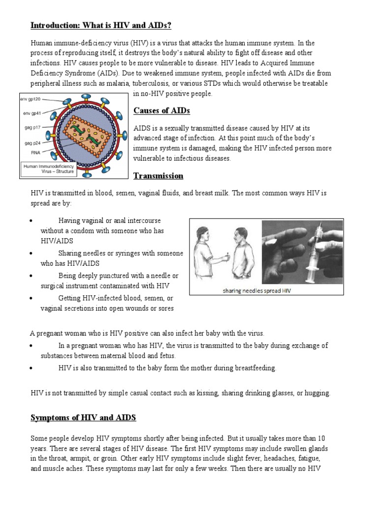 Introduction: What Is Hiv and Aids? | PDF | Hiv/Aids | Cd4