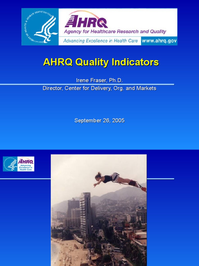 AHRQ Quality Indicators Overview | PDF | Patient Safety | Patient