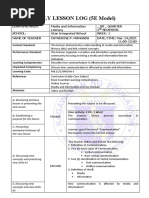 4as Lesson Plan Template | PDF | Learning | Teachers