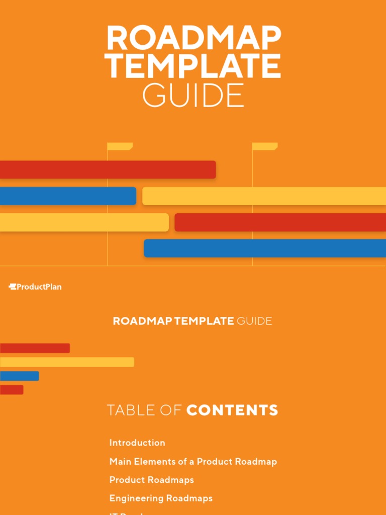 Roadmap Template Guide by ProductPlan | PDF | Digital Marketing | Use Case