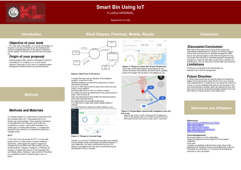 Smart Bin | PDF | Internet Of Things | Computing