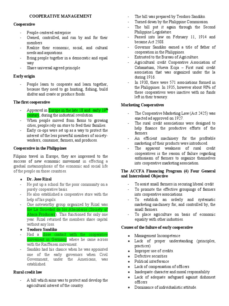 Cooperative Management | PDF | Cooperative | Economies