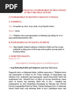 Guide For Commentators (Filipino Mass) | PDF