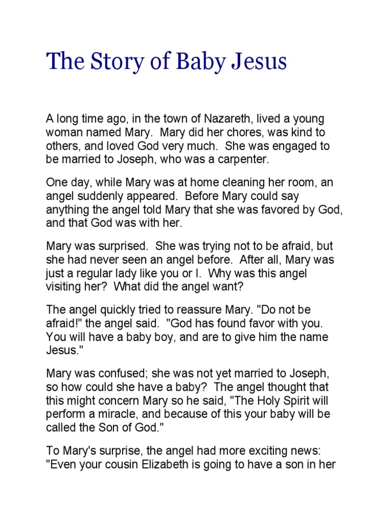 Birth of Jesus | PDF | Mary, Mother Of Jesus | Jesus