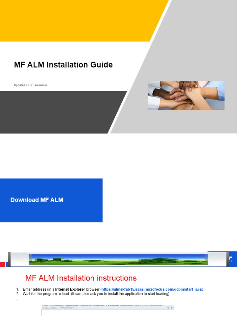 1 MF ALM Installation Guide | PDF