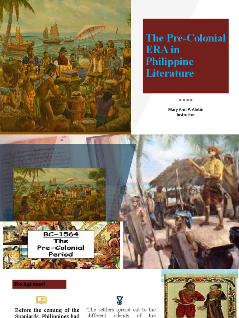 Pre-Colonial Philippine Literature Overview | PDF | Philippines