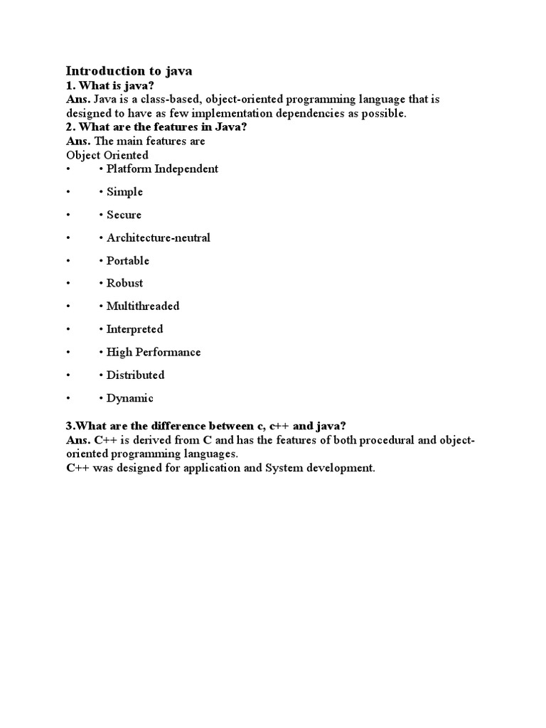 Java (College File) | Download Free PDF | Java Virtual Machine ...