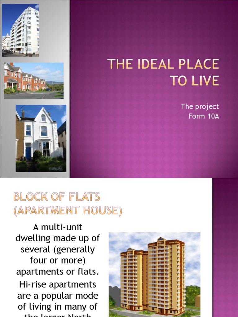 The Ideal Place To Live | PDF