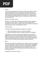 CAE Report Writing Guide | PDF | Teachers | Mentorship