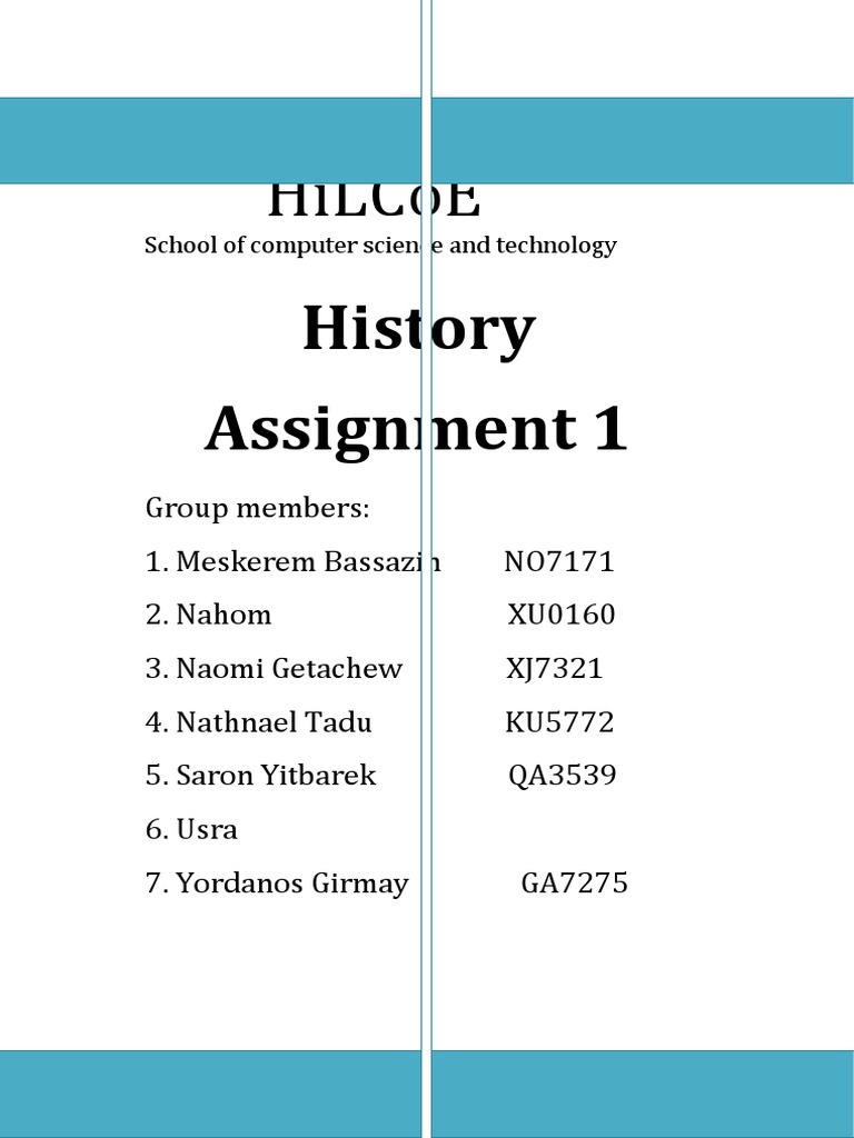 History Assignment | PDF | Ethiopia