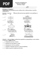 Isulat Ang Pangalan NG Larawan Worksheets | PDF