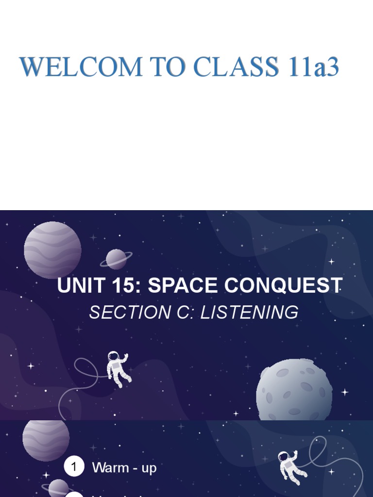 Unit 15 Listening | PDF | Apollo 11 | Apollo Program