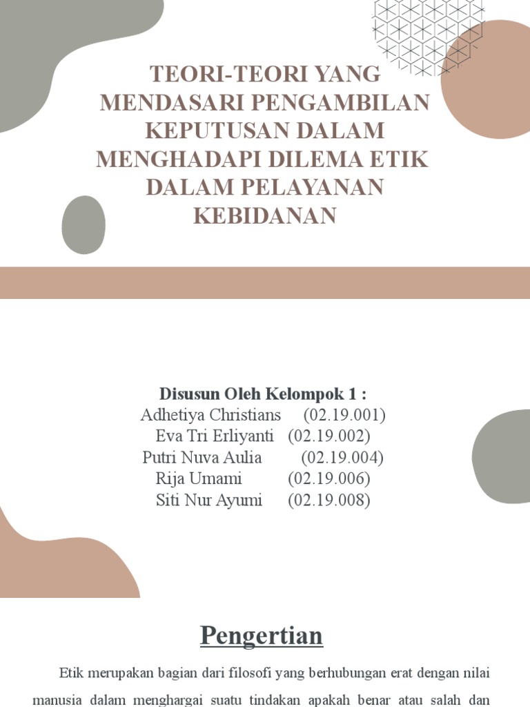 Kel. 1 Bu Dian | PDF