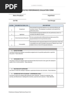 Potential Assessment Form - 2nd Level | PDF | Employment | Decision Making