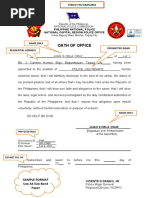 Assumption To Duty Sample | PDF
