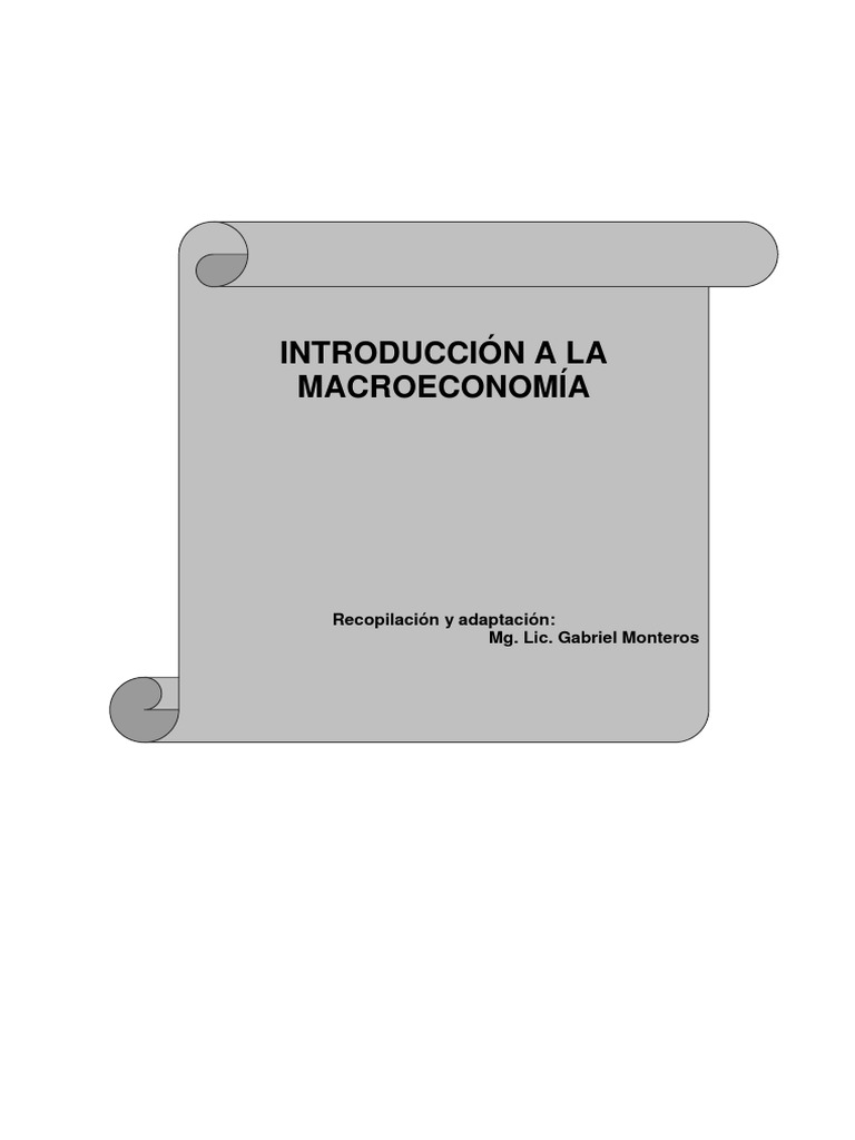 Introduccion A La Macroeconomia | PDF | Inflación | Precios
