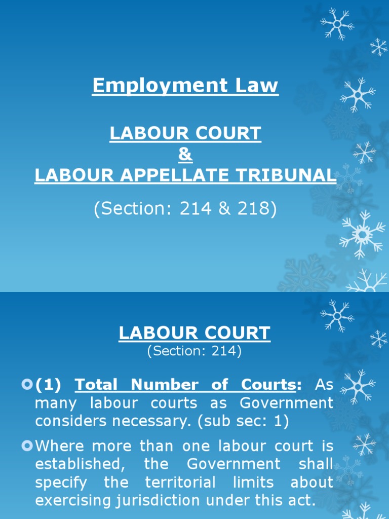 Overview of Labour Courts & Tribunals | PDF | Tribunal | Appeal