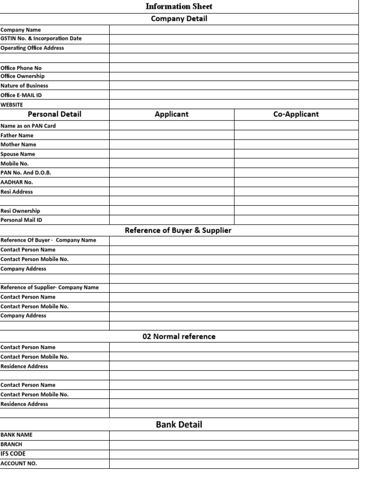 Customer Details Form | PDF