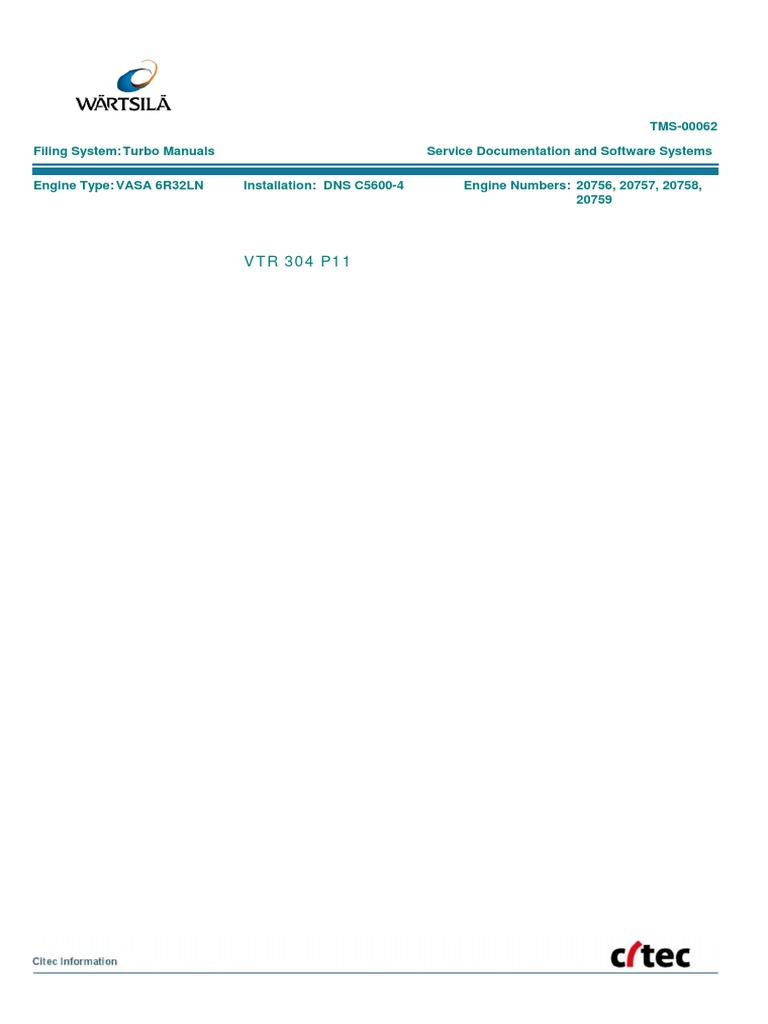 VTR 304 11 | PDF