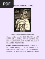 Cúrate Mijita Maria Sabina Letra Poema | PDF