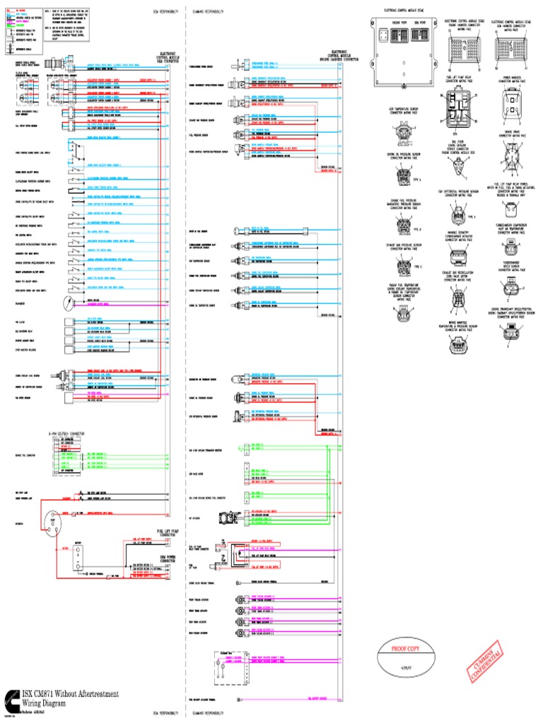 Diagrama ISX CM 871 Con Postratamiento | PDF