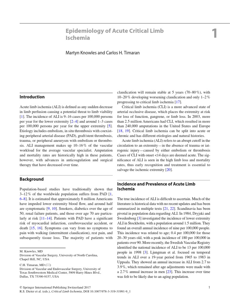 Thrombosis Vs Embolism Pdf Ischemia Thrombosis