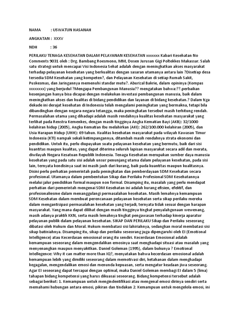 Uswatun Evaluasi Latsar | PDF