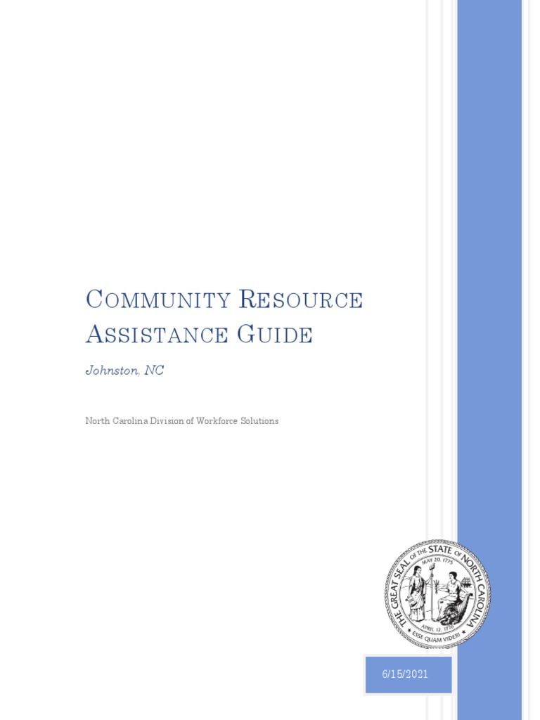 Johnston County Community Resource Guide | PDF | Medicaid | Relationships