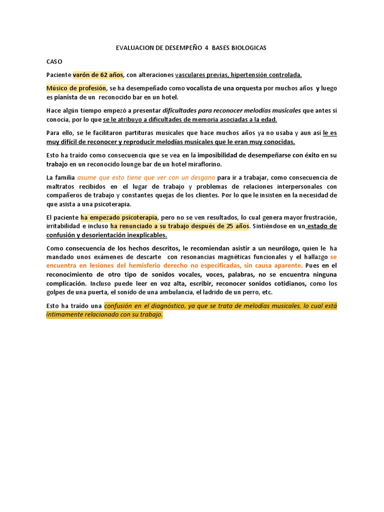 DD4 - Pregunta 1 | PDF | Melodía | Vejez