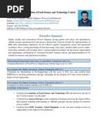 Fatima CV Example | PDF | Engineering | Teachers