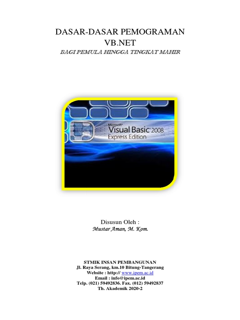 Modul VB - NET 1 Membuat Project | PDF