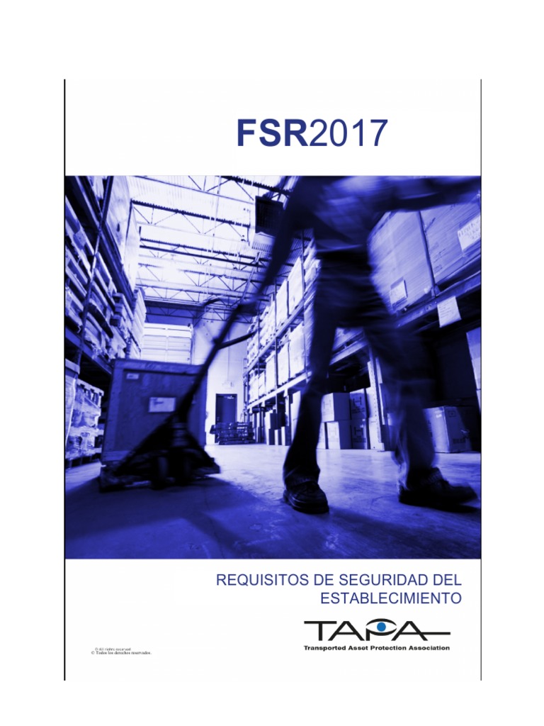 Tapa FSR 2017 Spanish | PDF | Logística | Auditoría