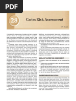Caries - Risk - Assessment - Form ADA | PDF