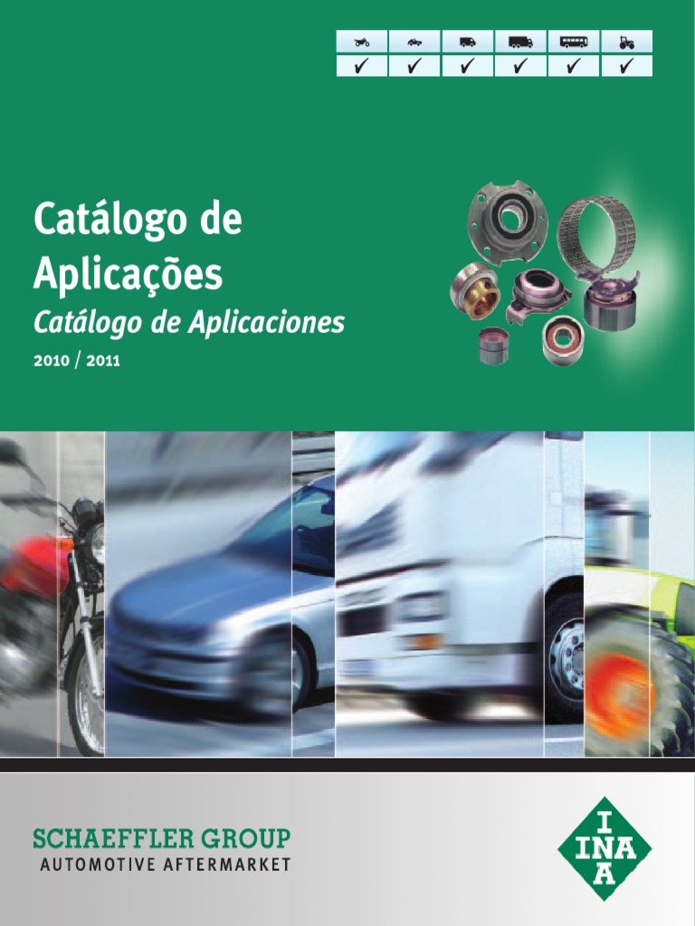 Catálogo de Aplicações INA 2010/2011 | PDF | Embalagem e rotulagem ...