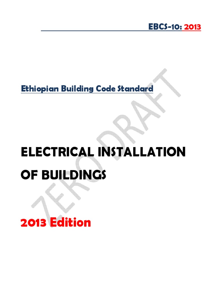 Electrical Installation of Buildings: 2013 Edition | PDF | Electrical ...