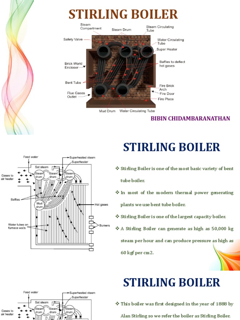 Stirling Boiler | PDF | Boiler | Steam