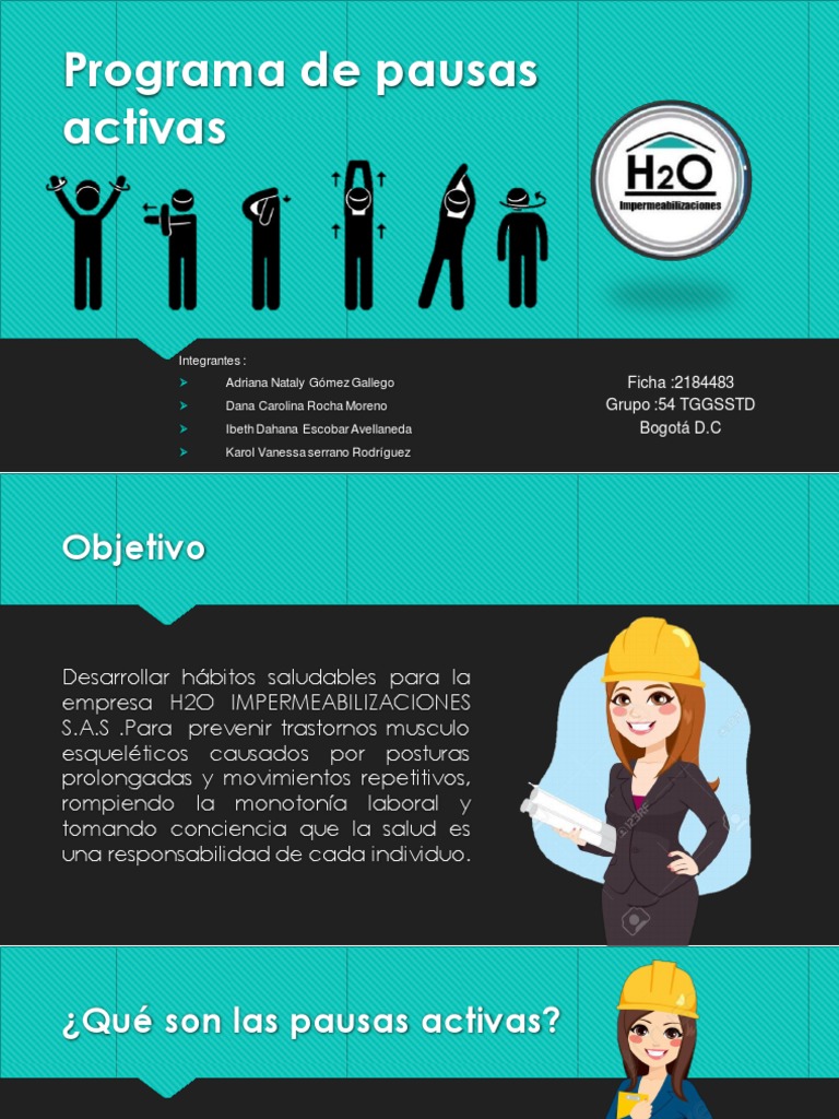 Programa de Pausas Activas | PDF | Especialidades Medicas | Enfermedades y trastornos