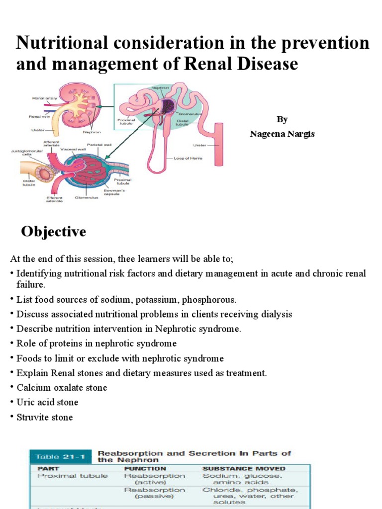 Management of Renale Disease-1 | PDF | Kidney | Chronic Kidney Disease