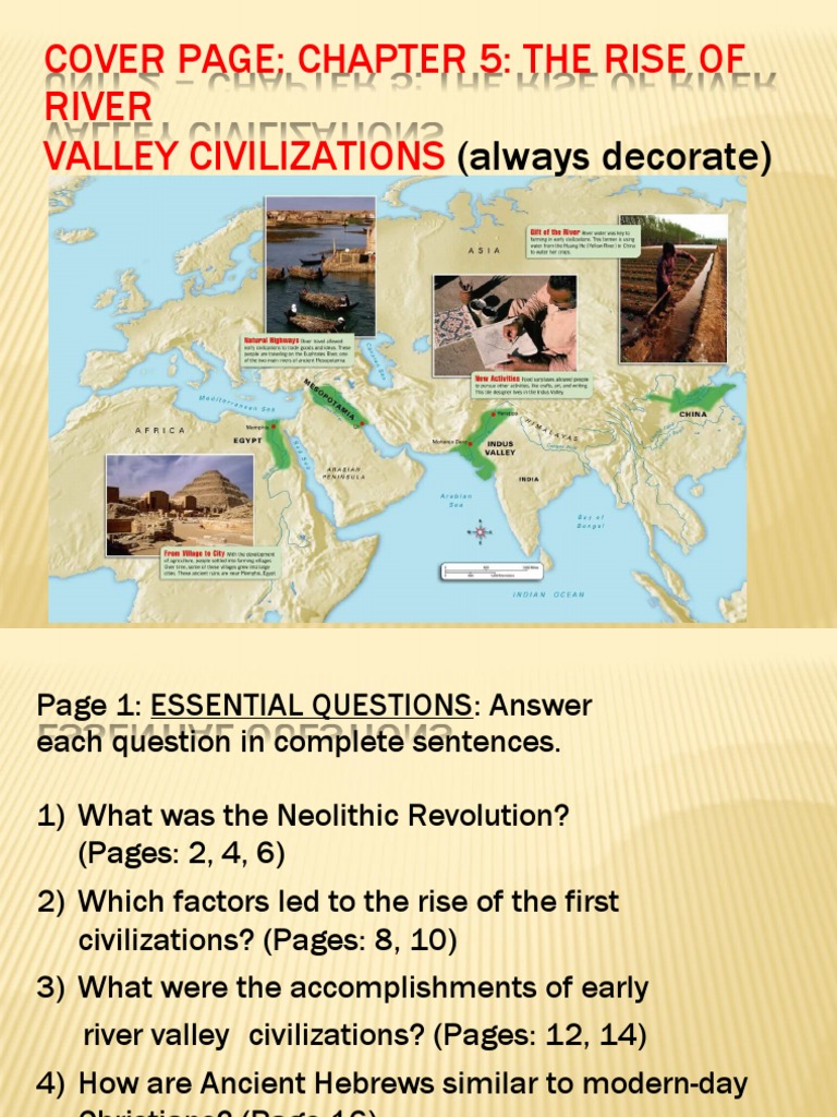 Rise of Early River Valley Civilizations | PDF | Ancient Egypt | Ten ...