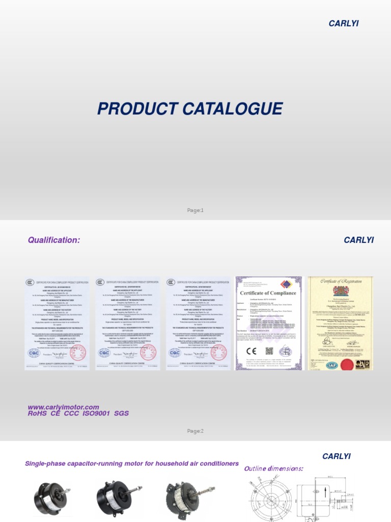 Product Catalogue 2 | PDF | Electric Motor | Power Supply