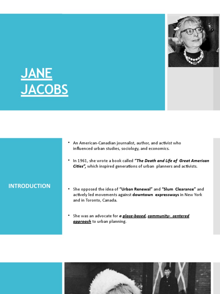 Jane Jacobs | PDF | Economies