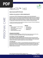 Tween™ 80 - Croda | PDF | Cosmetics | Emulsion