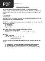 Freedom Writers Classroom Guide | PDF | Anne Frank