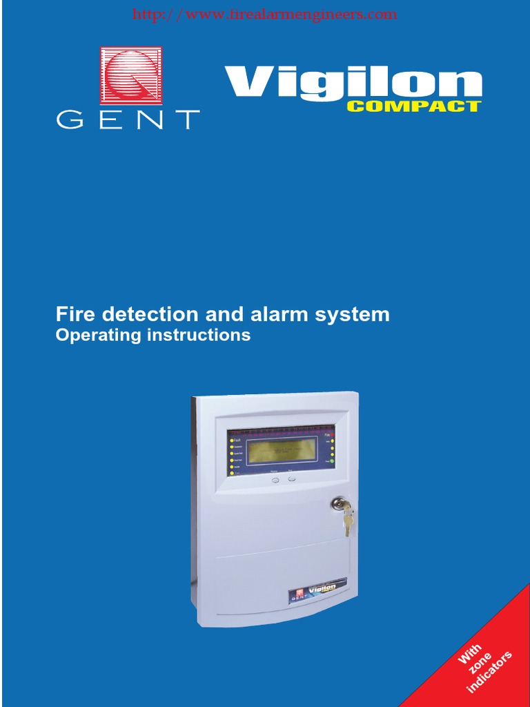 Vigilon Compact Fire Detection and Alarm System Operating Instructions ...