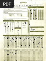 Sample OMR Sheet Marking PDF | PDF