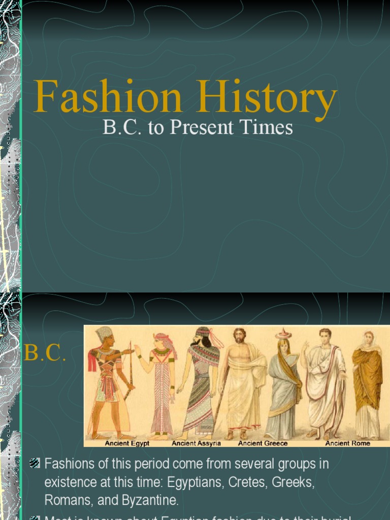 B C To 1890 Fashion History | PDF | Cinderella | Fashion