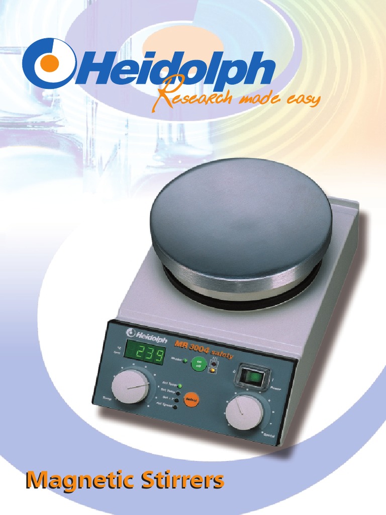 6 Heidolph | PDF | Thermometer | Temperature