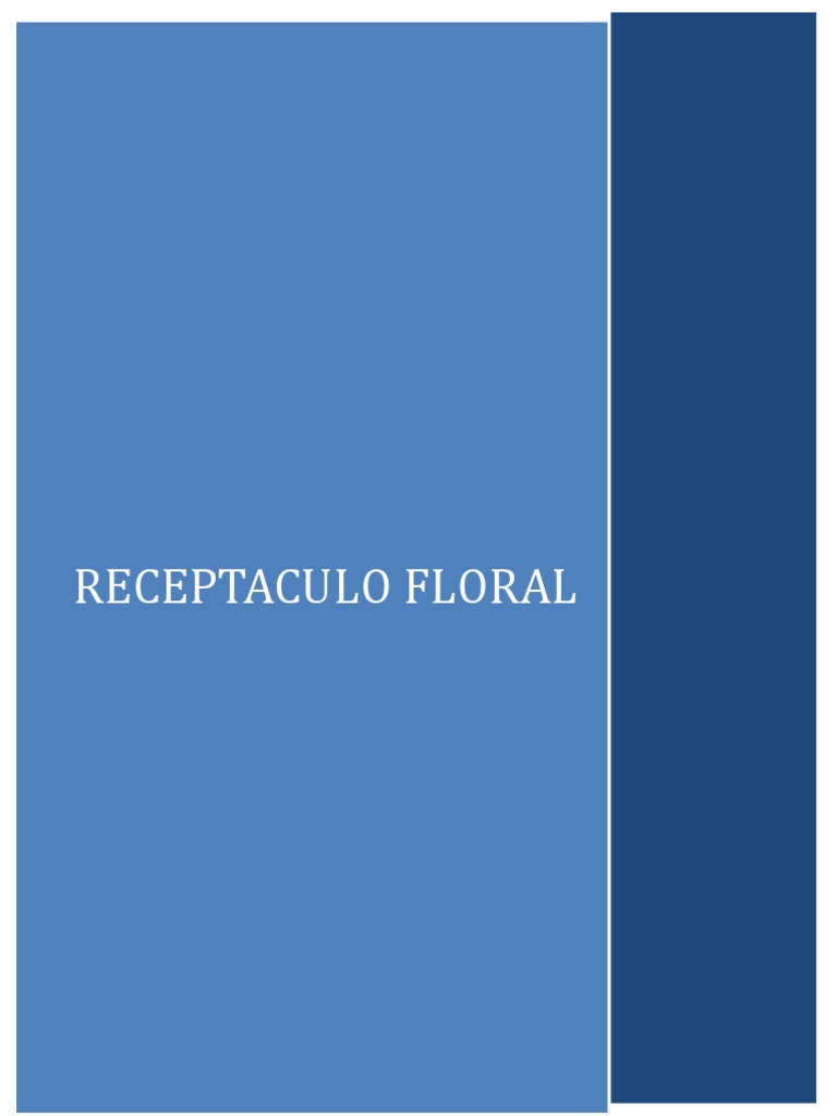 Receptaculo Floral | PDF